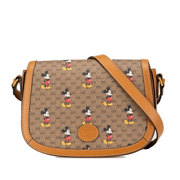 Gucci | Bags | Gucci X Disney Gg Supreme Mickey Mouse Shoulder Bag ...